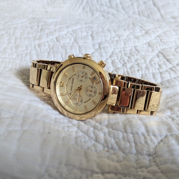 Michael Kors | Accessories | Michael Kors Mk5276 Chronograph Parker ...